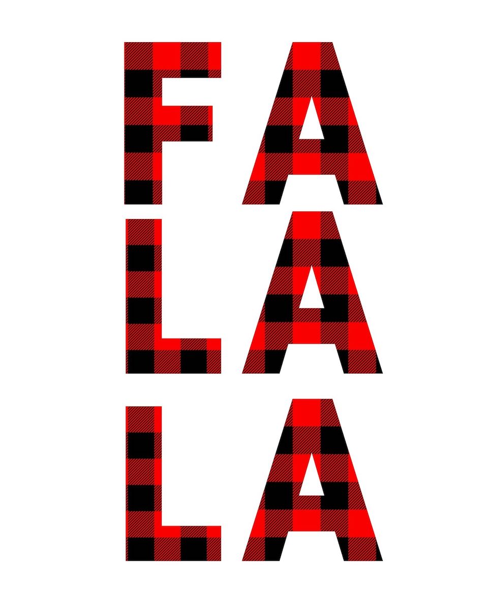 5 Rustic Buffalo Plaid Chrismtas Decor Wall Art FREE Printables ...