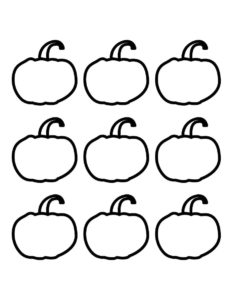 30 Blank Pumpkin Templates for Fall Crafts & Activities - OriginalMOM