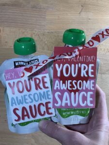 Awesome Sauce Valentine Free Printable - OriginalMOM