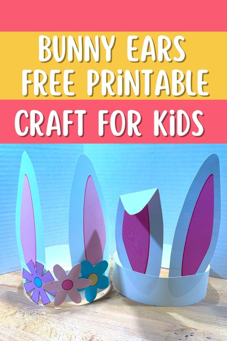 Easter Bunny Ears Headband Printable - OriginalMOM