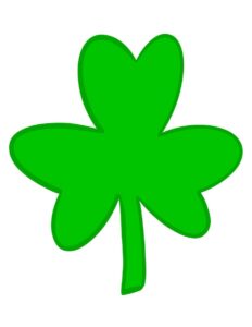 Free Printable Shamrock Templates (Small, Medium, and Large Sizes ...