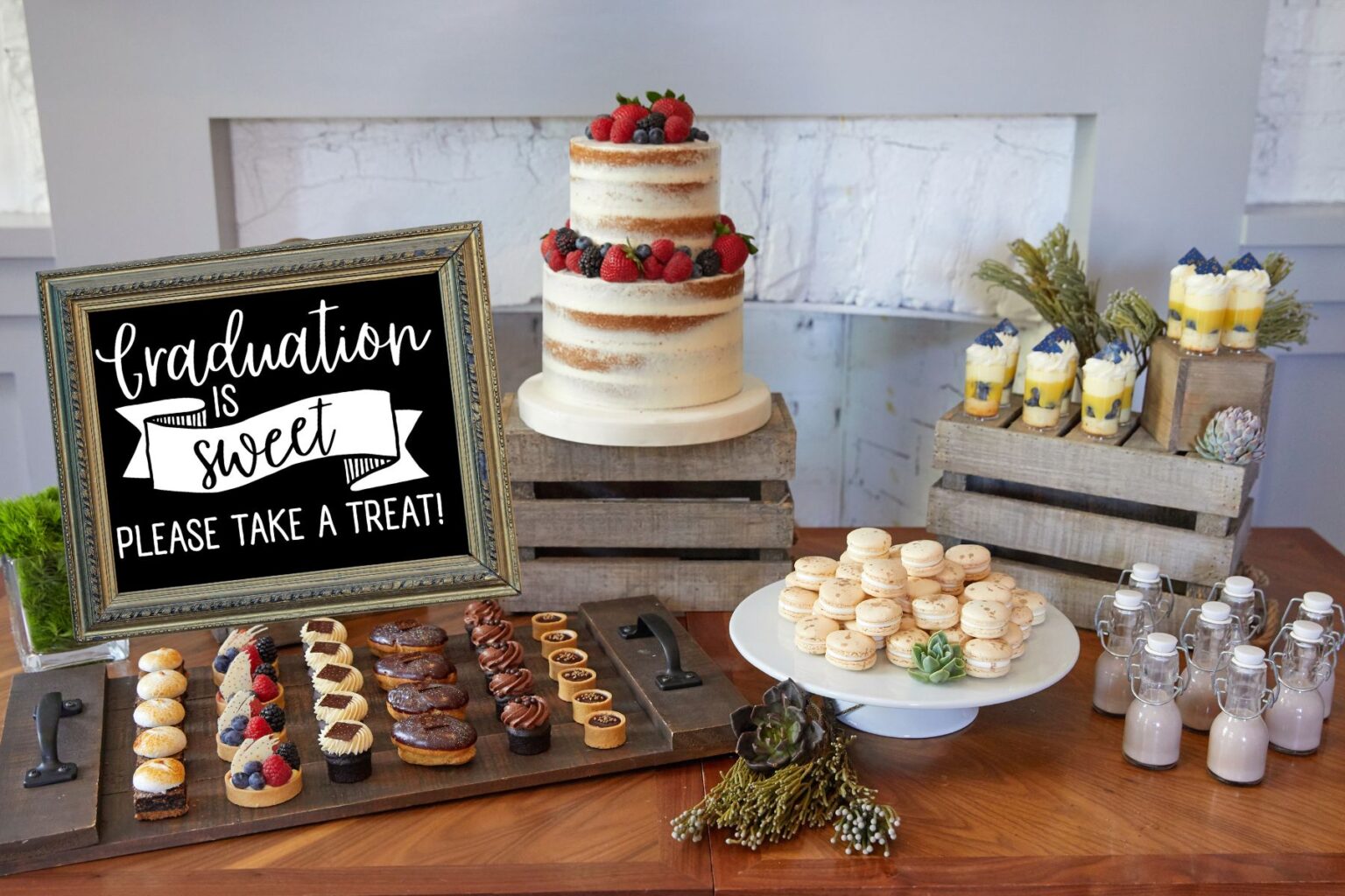 Graduation Is Sweet Please Take a Treat Free Printable - OriginalMOM